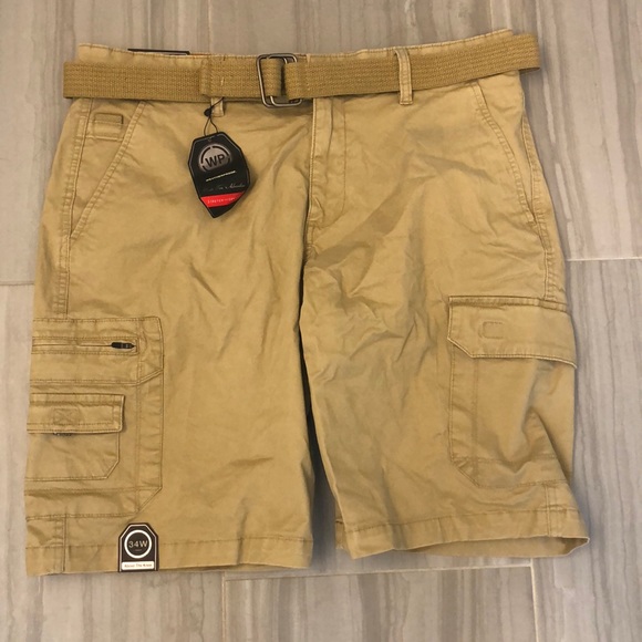 Weatherproof | Shorts | Nwt Weatherproof Mens Cargo Shorts With Belt ...